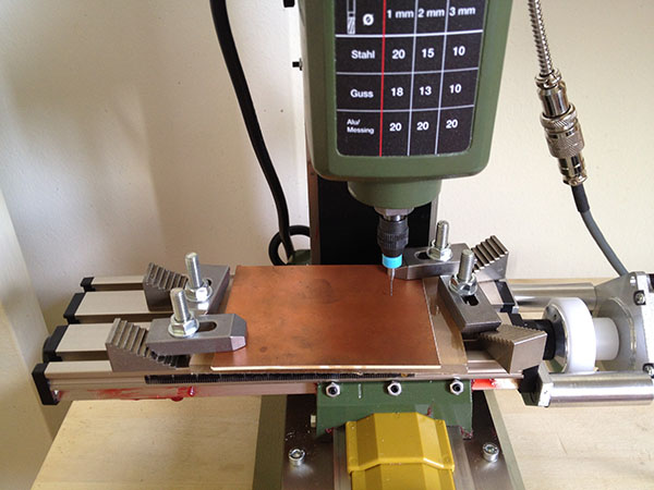 MF70 CNC PCB milling - Digital Me
